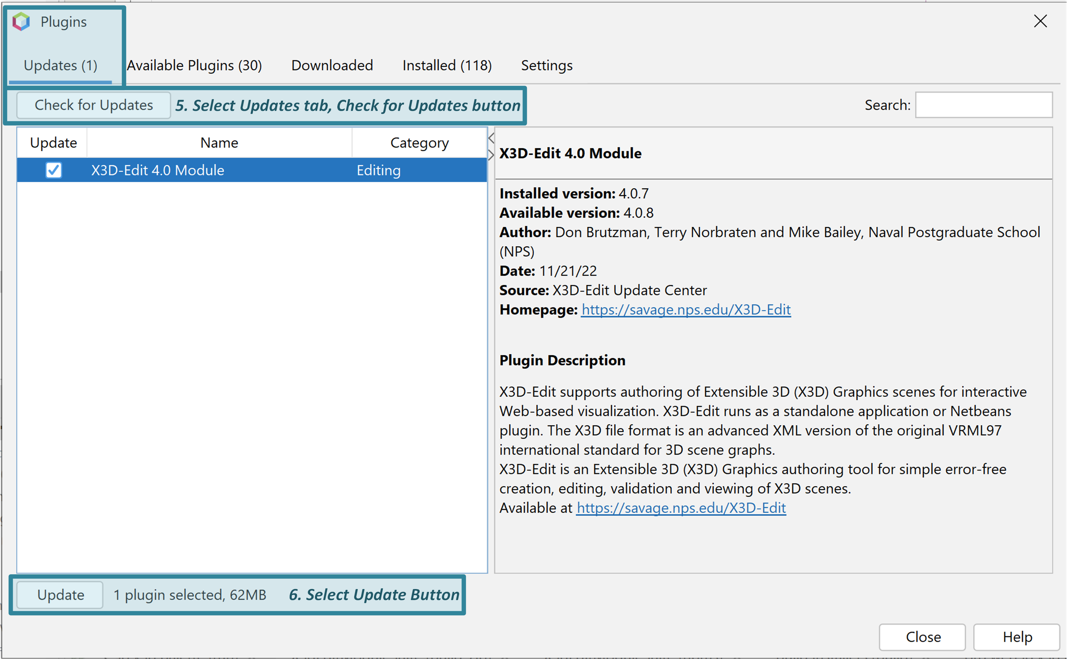 X3D-Edit 4.0 Authoring Tool for Extensible 3D (X3D) Graphics